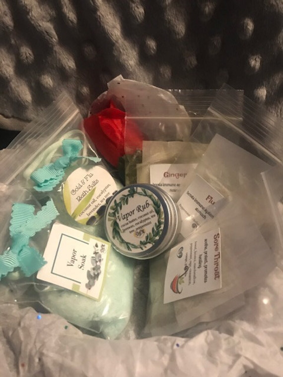 Cold & Flu care package | Etsy