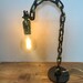 Handmade Chain Link Desk Lamp Welded Chain Table Lamp Lighting - Etsy