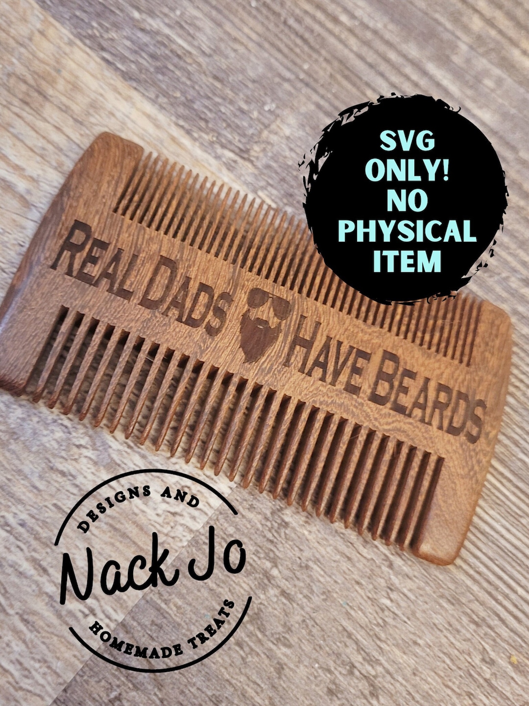 Beard Comb SVG, Beard SVG, Beard Comb, Beard Comb Laser File, Beard ...