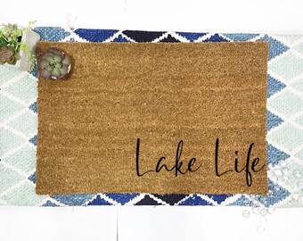 Lake House Doormat - Etsy