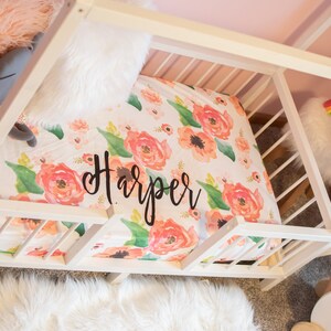 Personalized Crib Sheet, Personalized Toddler Sheet, Custom Crib Sheet ...