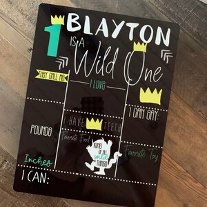 Reusable Birthday Board, Girls Birthday Board, Cactus and Steerhead ...