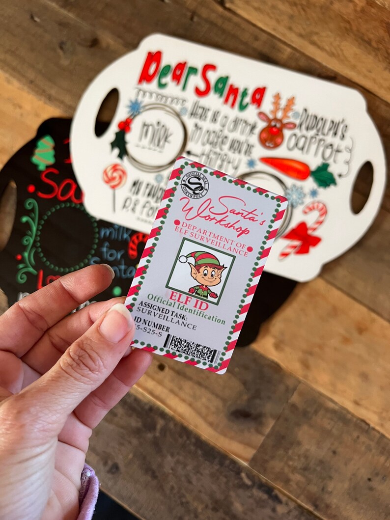 Santa's Lost Driving License: Christmas Stocking Stuffer - Etsy