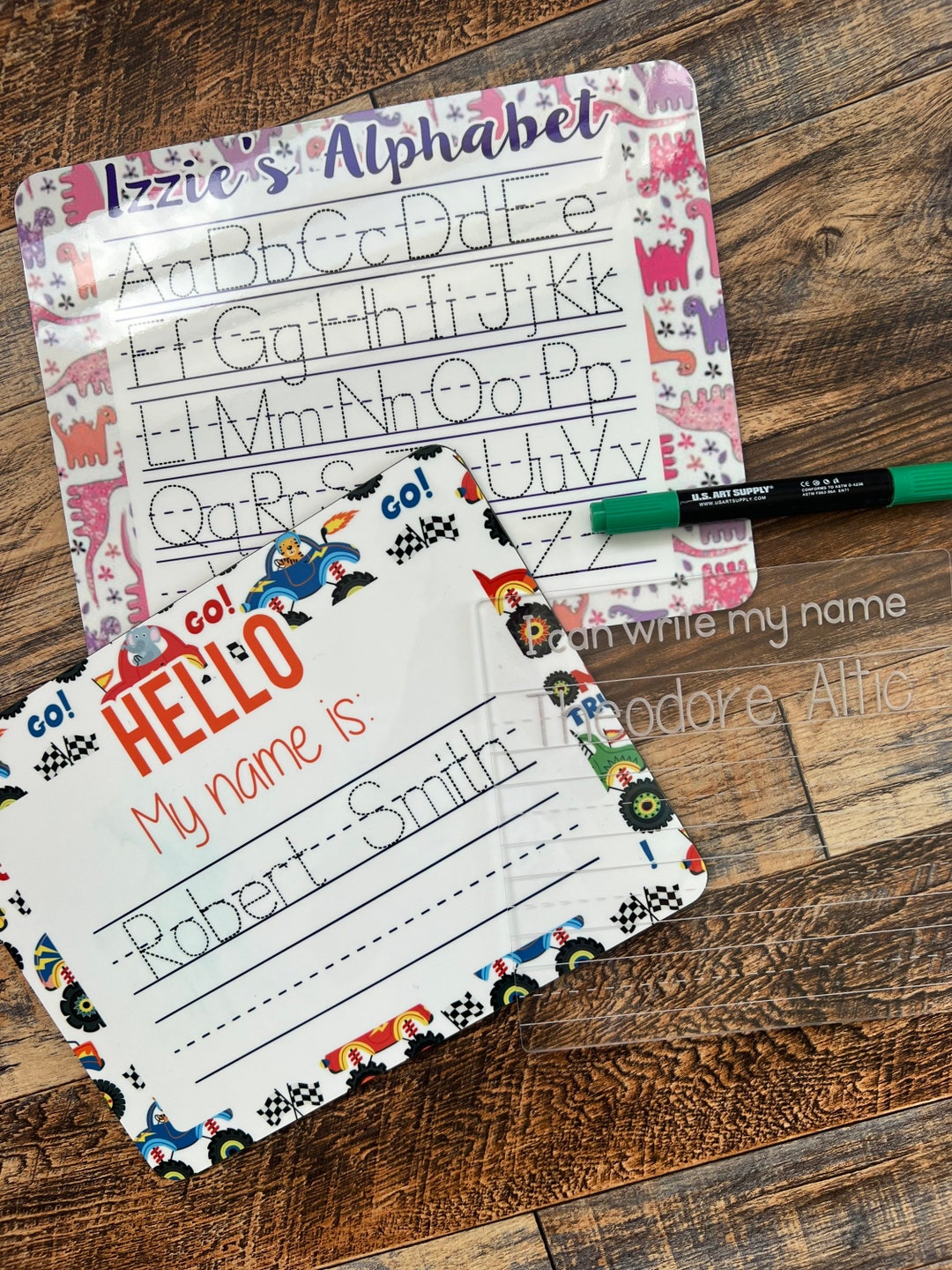 Toddler Tracing Board, Girls and Boys Learn Your Name, Fun Learn Your ...