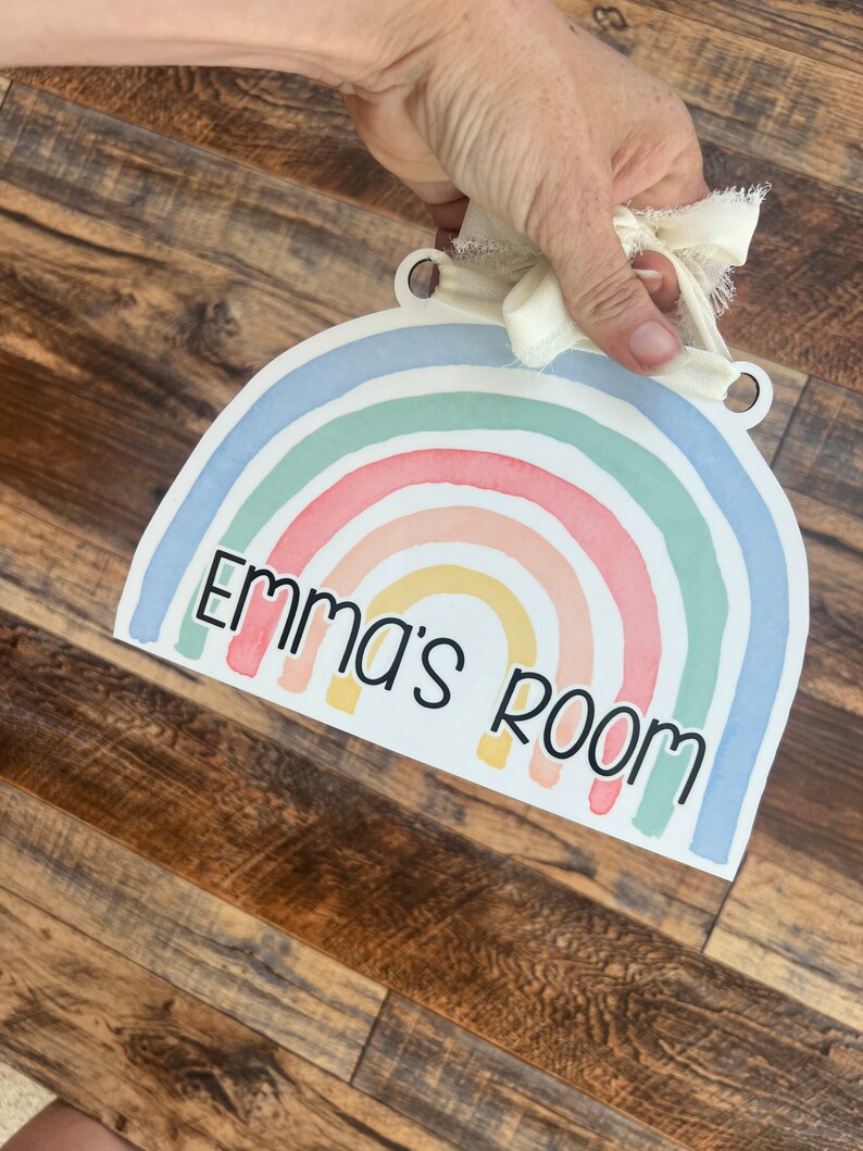 Kids Door Sign Custom Kids Room Door Sign Sign for Babys - Etsy
