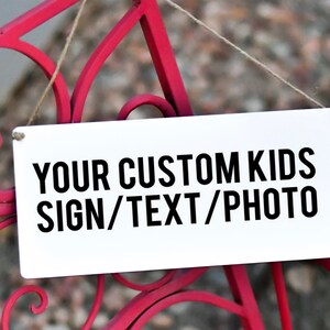 Custom Kids Door Sign, Personalized Nursery Door Sign, Make Your Door ...