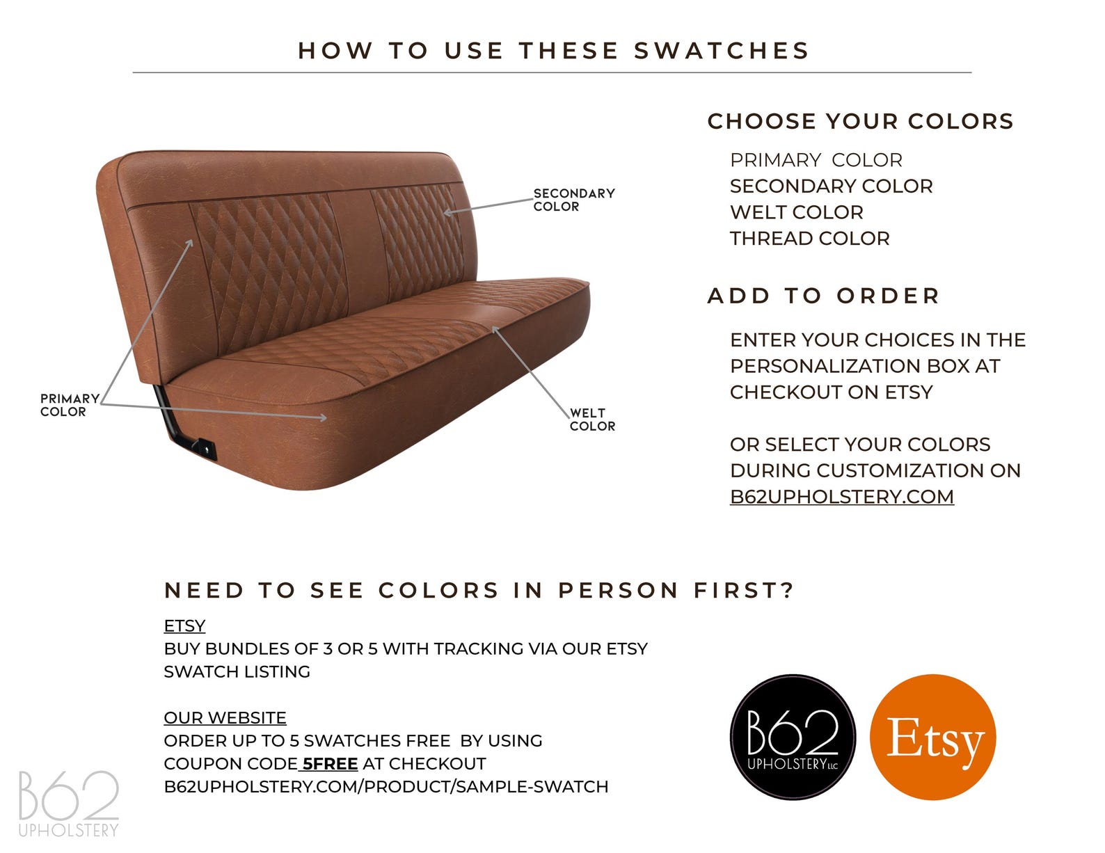 Classic Truck Bench Seat Upholstery Kit | Custom-fit Cover for Chevy ...