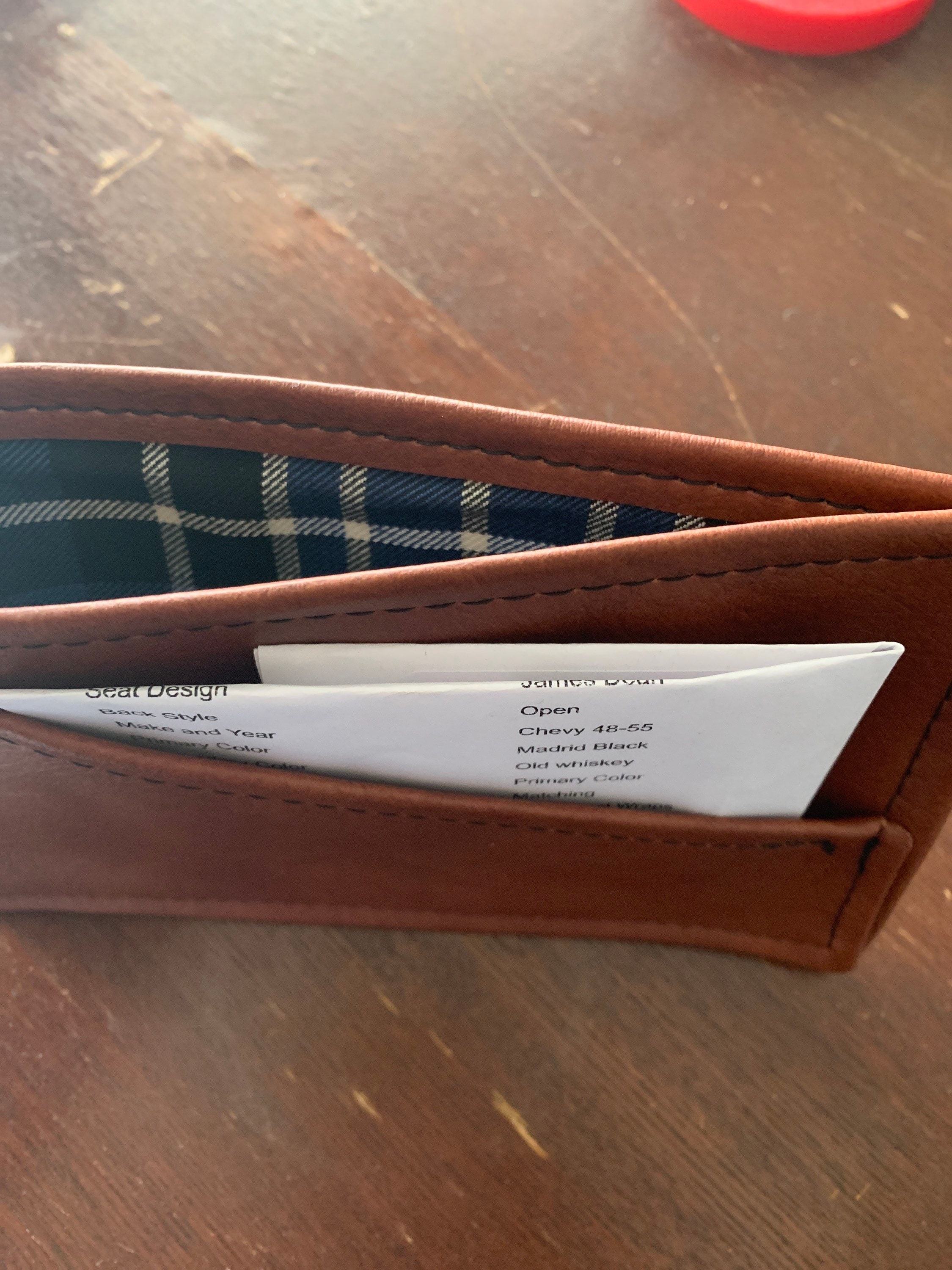 Custom Registration Card Holder to Match Your Interior Mixed - Etsy