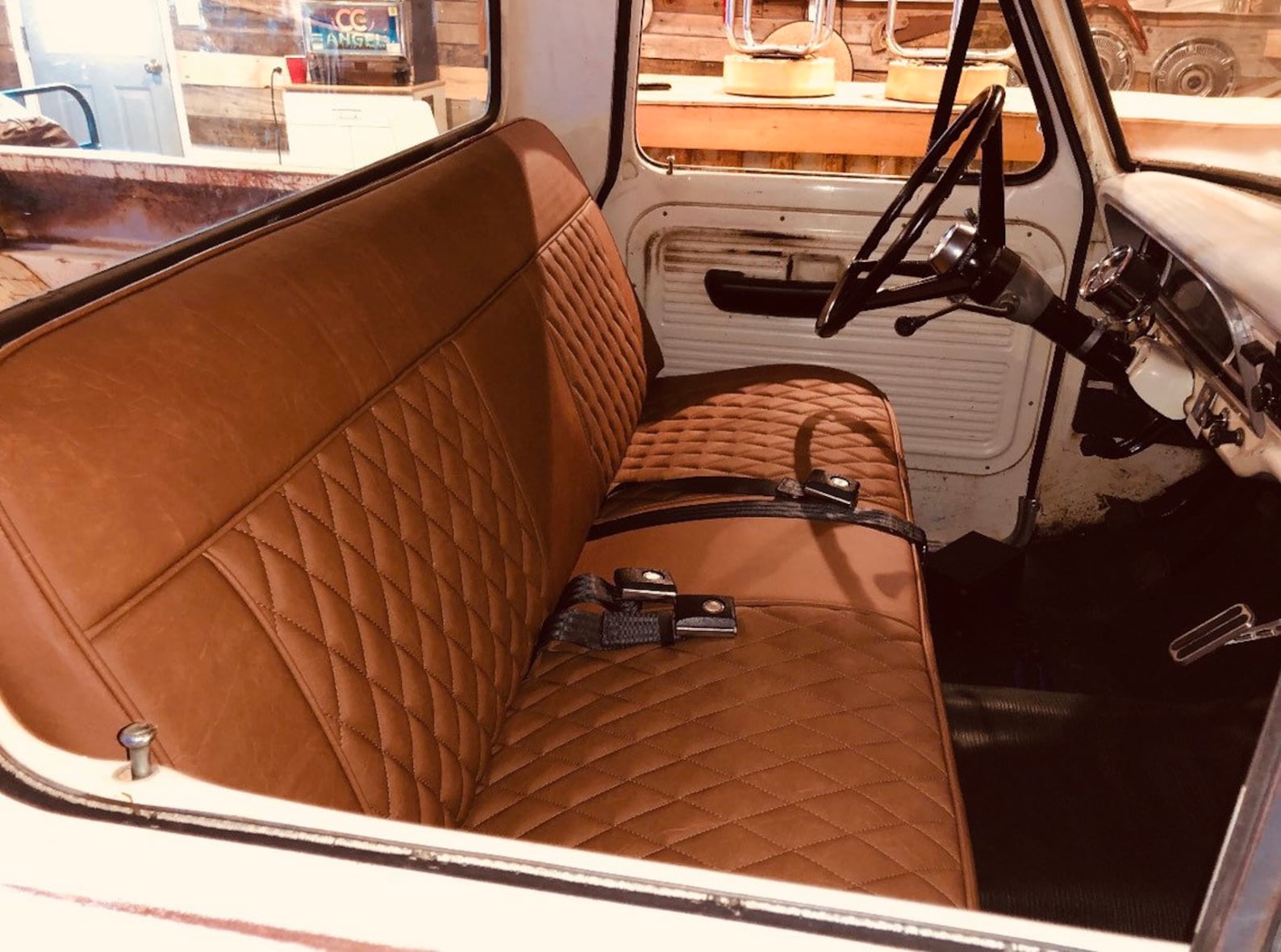 The Real Mccoy Ford Truck Seat Cover 1957 60 Etsy