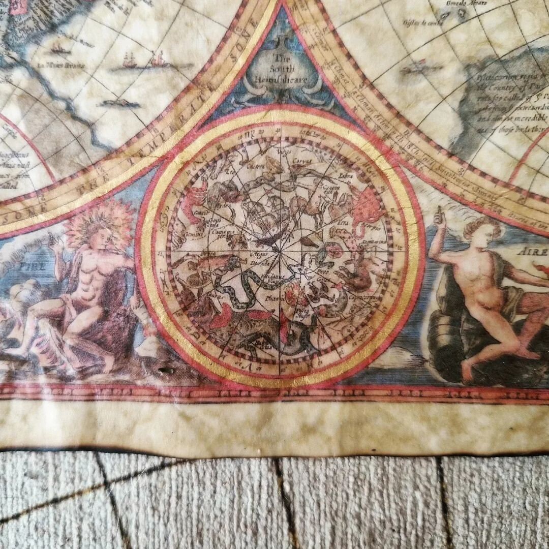 Medieval Map Replica • A New and Accurat Map of the World, John Speed ...