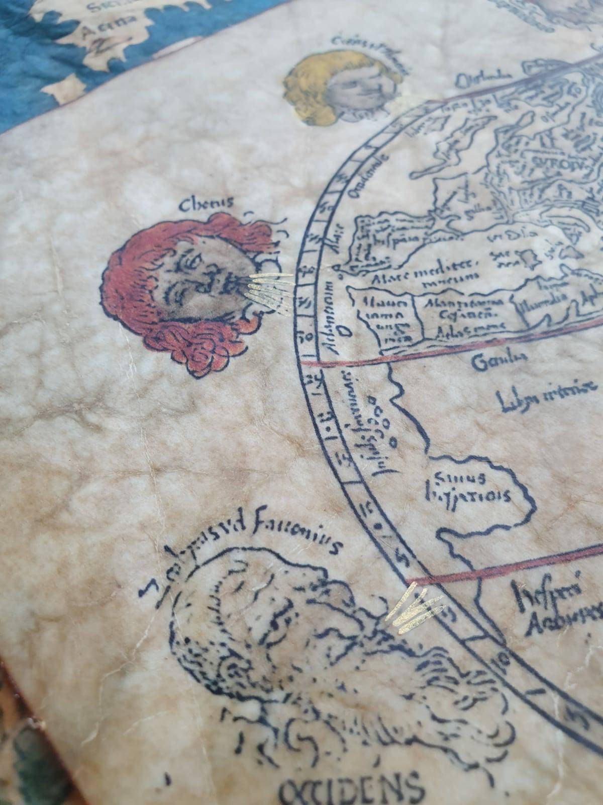 Medieval Map Replica • Ptolemaic Map by Gregor Reisch, 1503 ...