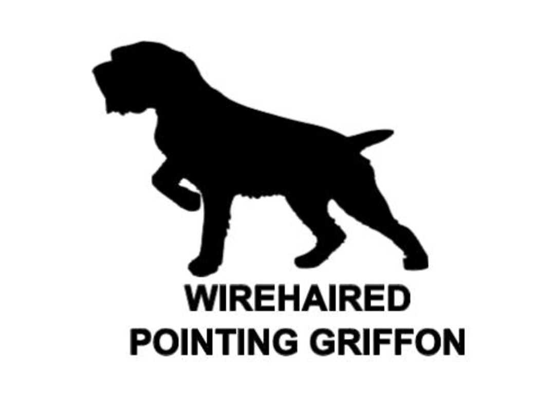 Vinyl Decal Sticker Wirehaired Pointing Griffon - Etsy