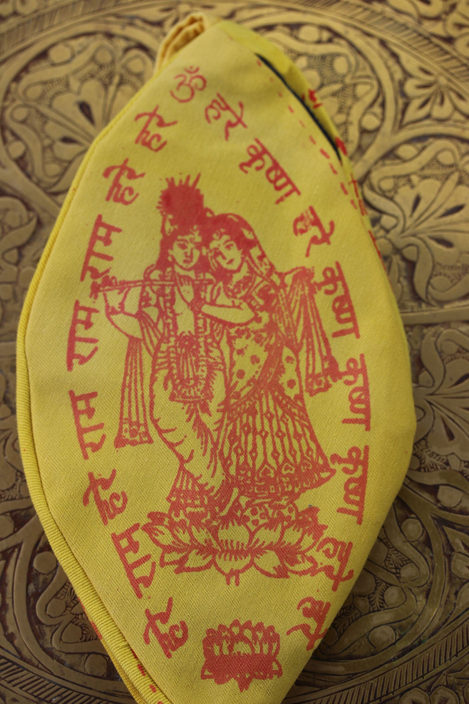 Krishna Japa Mala Bag Handmade Lord Krishna Prayer Beads Bag - Etsy UK