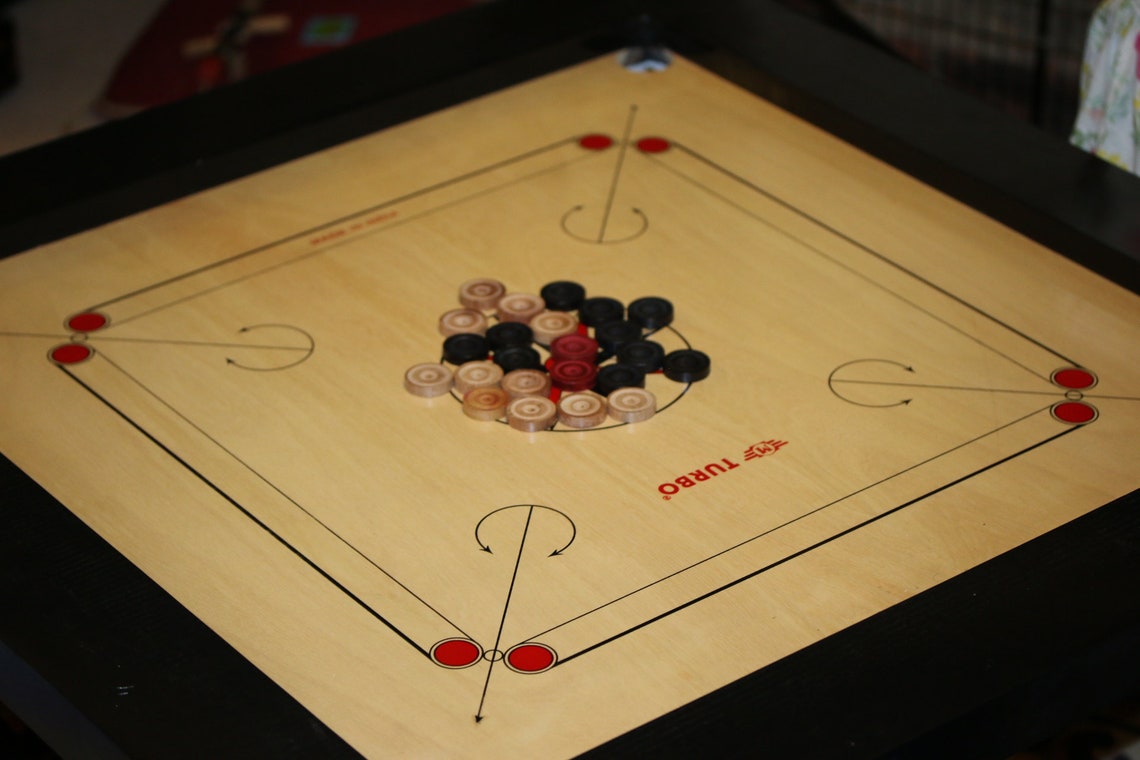 Carrom Board game Perfect board game Christmas gift | Etsy