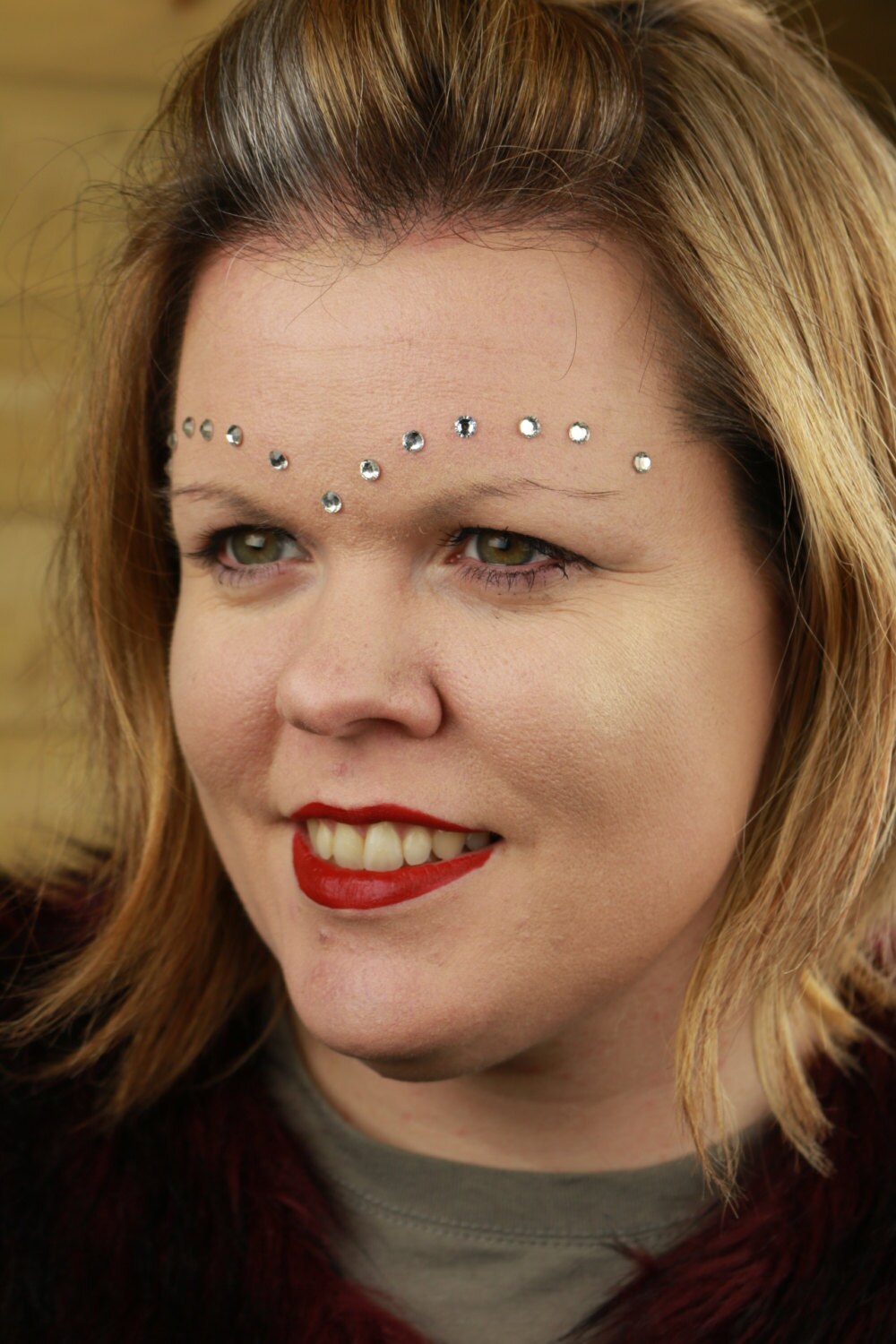 54 Crystal Rhinestone Self Adhesive Bindi Party Bindi Design - Etsy