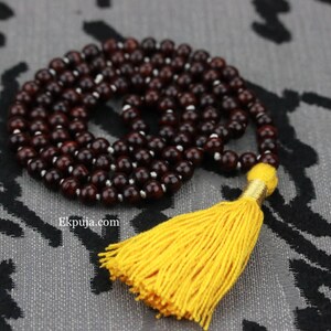 Rare Red Sandalwood Mala 1081 Beads Hindu Japa Meditation Yoga Necklace ...