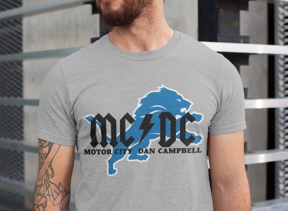 MCDC Tee Motor City Tee Detroit Lions Fan Dan Campbell Tee - Etsy