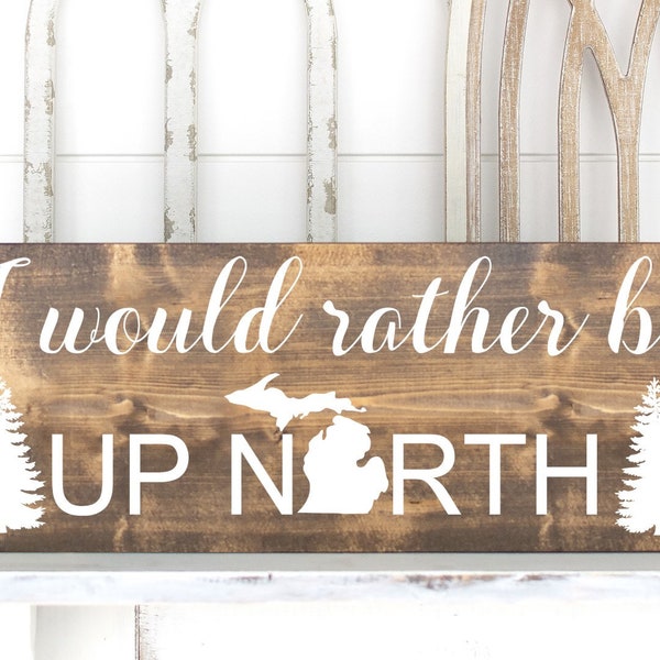 Up North Michigan Wall Art - Etsy