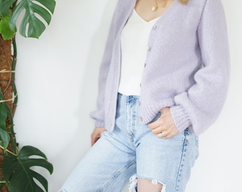 Very Berry Cardigan KNITTING PATTERN PDF - Etsy