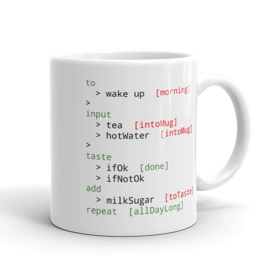 Code Tea Computer Programmer Tea Cup Tea Mug Coffee Mug | Etsy