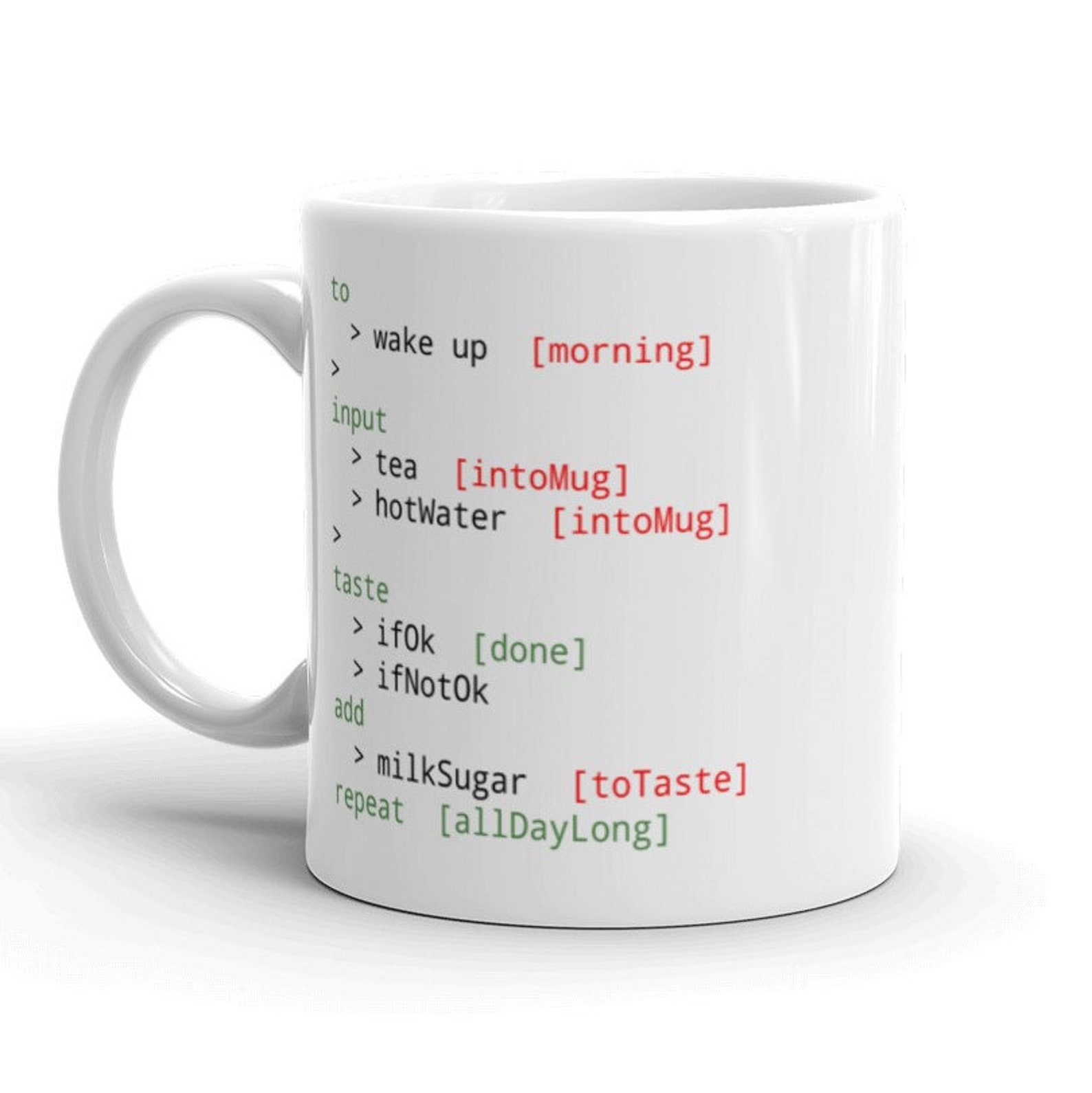 Code Tea Computer Programmer Tea Cup Tea Mug Coffee Mug Etsy