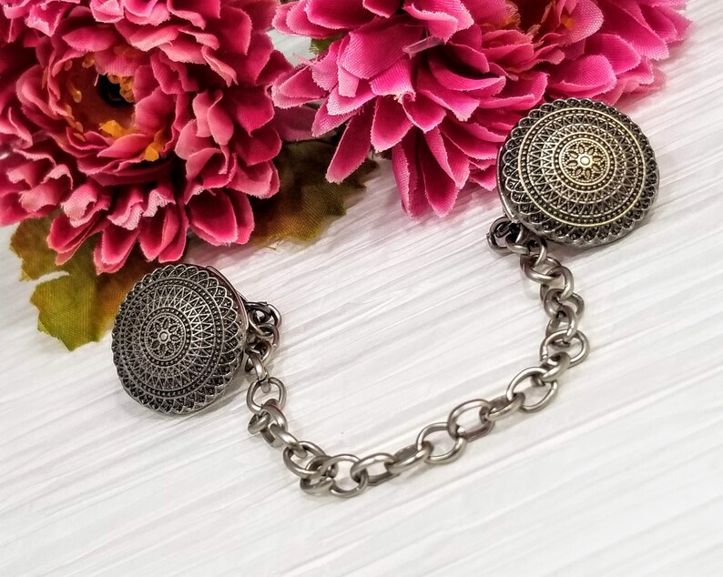 Round Sweater Clip Sweater Closure Collar Clip Sweater - Etsy