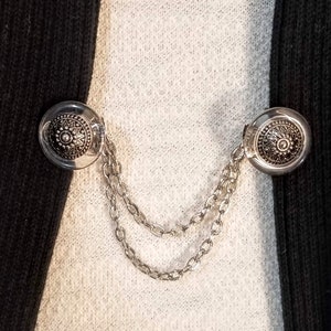 Round Sweater Cardigan Clip, Collar Clip, Sweater Guard, Sweater ...