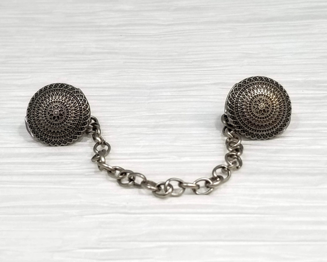 Round Sweater Clip Sweater Closure Collar Clip Sweater | Etsy