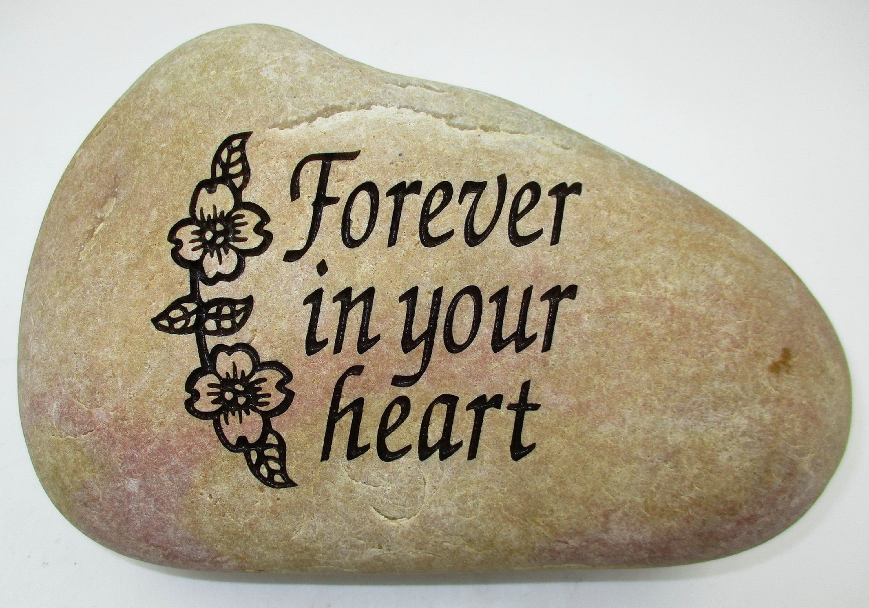Custom Medium Personalized Engraved Stones Made to Order Rock Art for ...