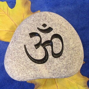 Custom Engraved Stone Art With One Word or Design of Your Choice We ...