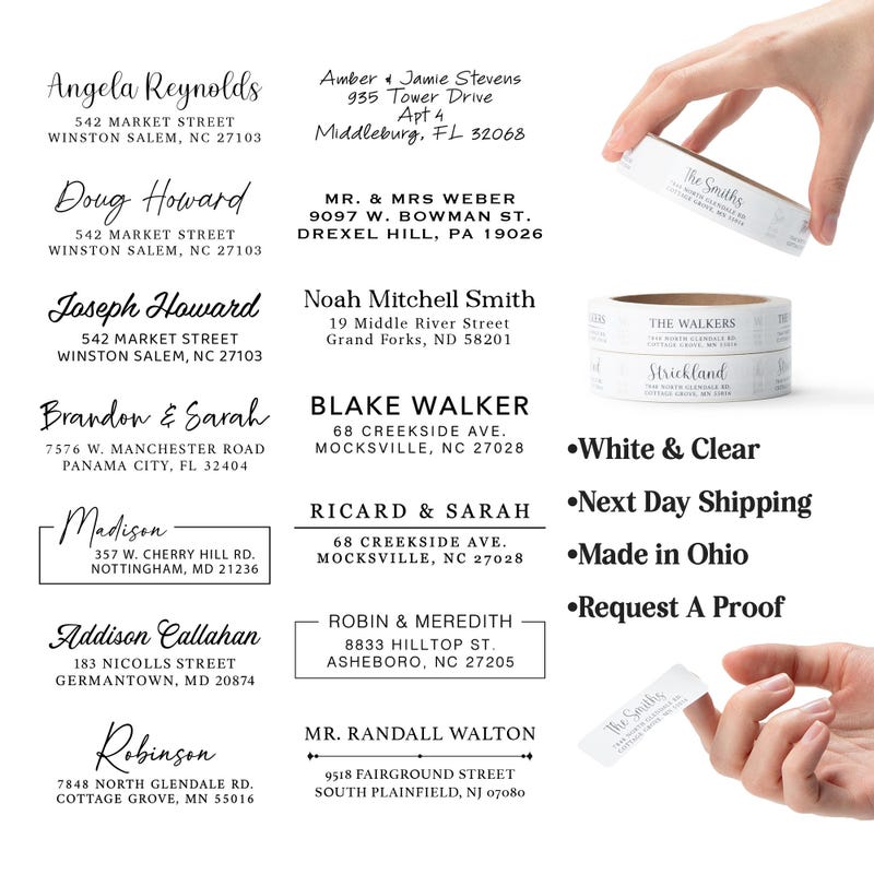 Return Address Labels - Etsy