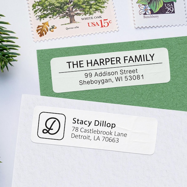 Address Label - Etsy
