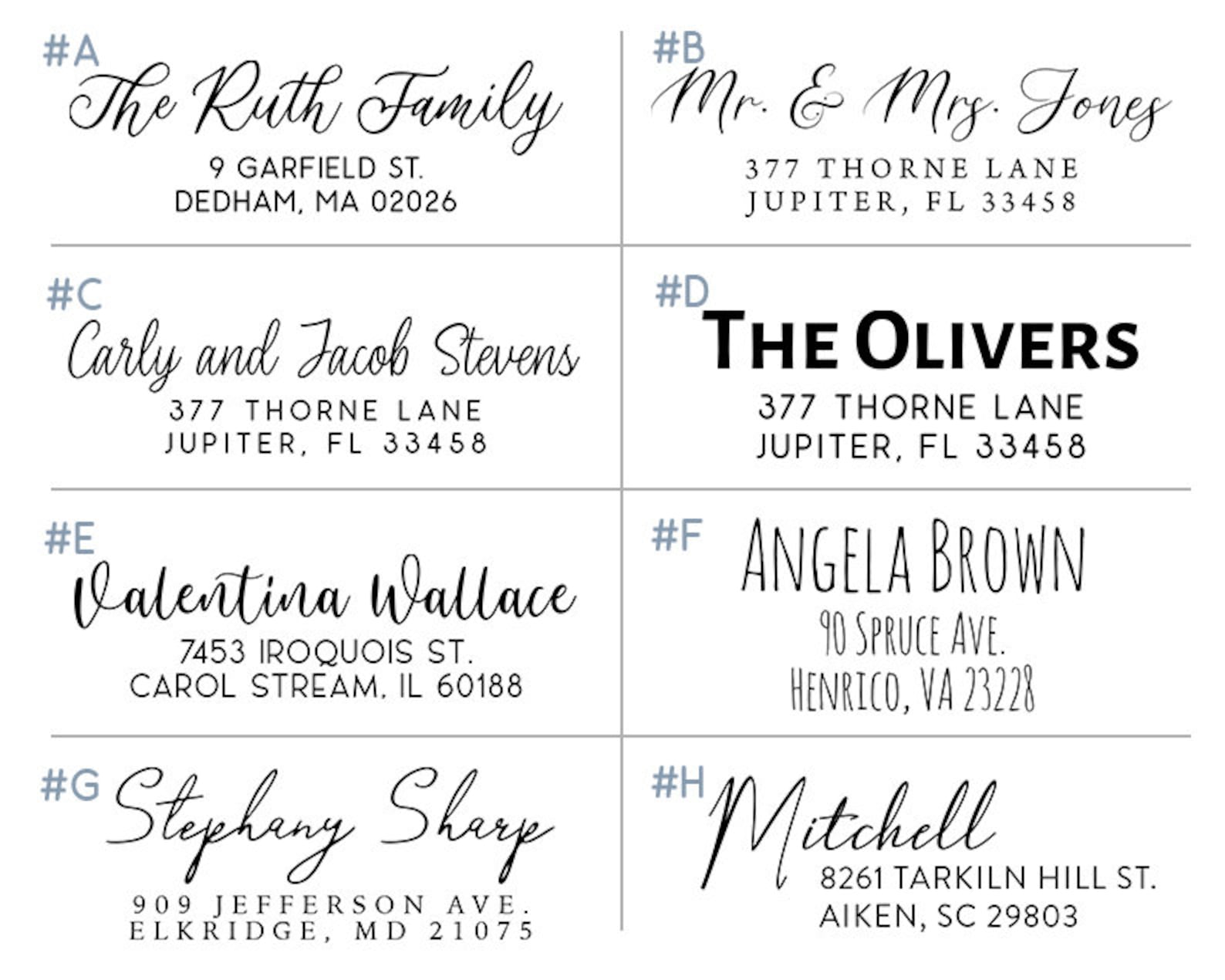 TOP SELLING Personalized Return Address Labels Roll Return - Etsy