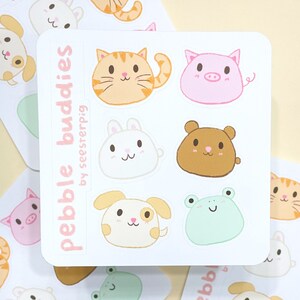 Pebble Buddies Sticker Sheets - Etsy
