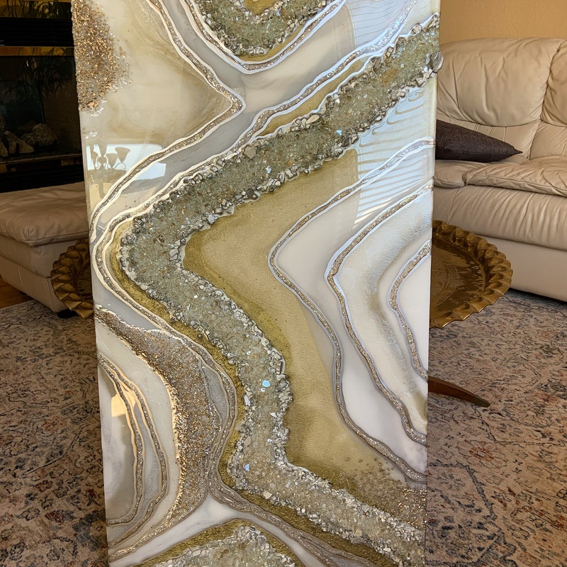 Geode Art - Etsy