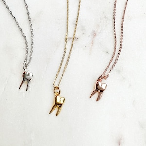 Sterling Silver Tooth Necklace, Dental Necklace, Molar Necklace, Dental ...