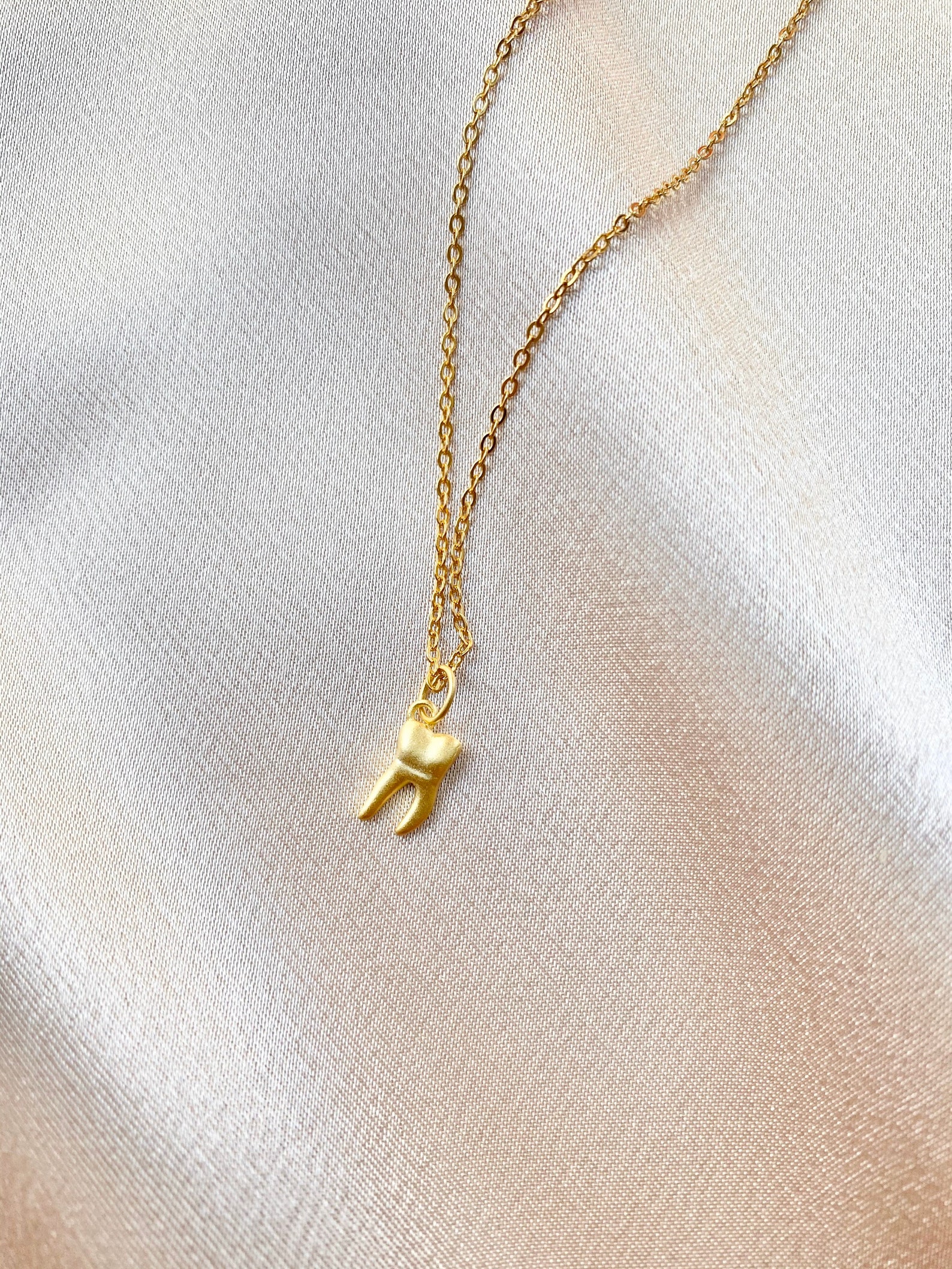 Sterling Silver Tooth Necklace, Dental Necklace, Molar Necklace, Dental ...