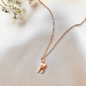 Sterling Silver Tooth Necklace, Dental Necklace, Molar Necklace, Dental ...