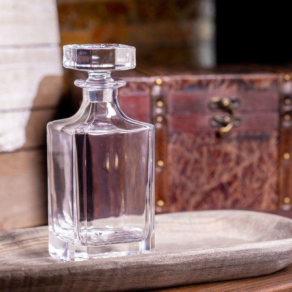 Square Decanter - Etsy