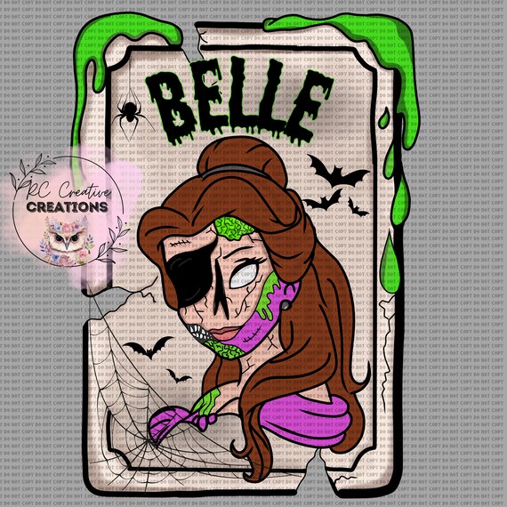 Zombie Principesse Disney Belle