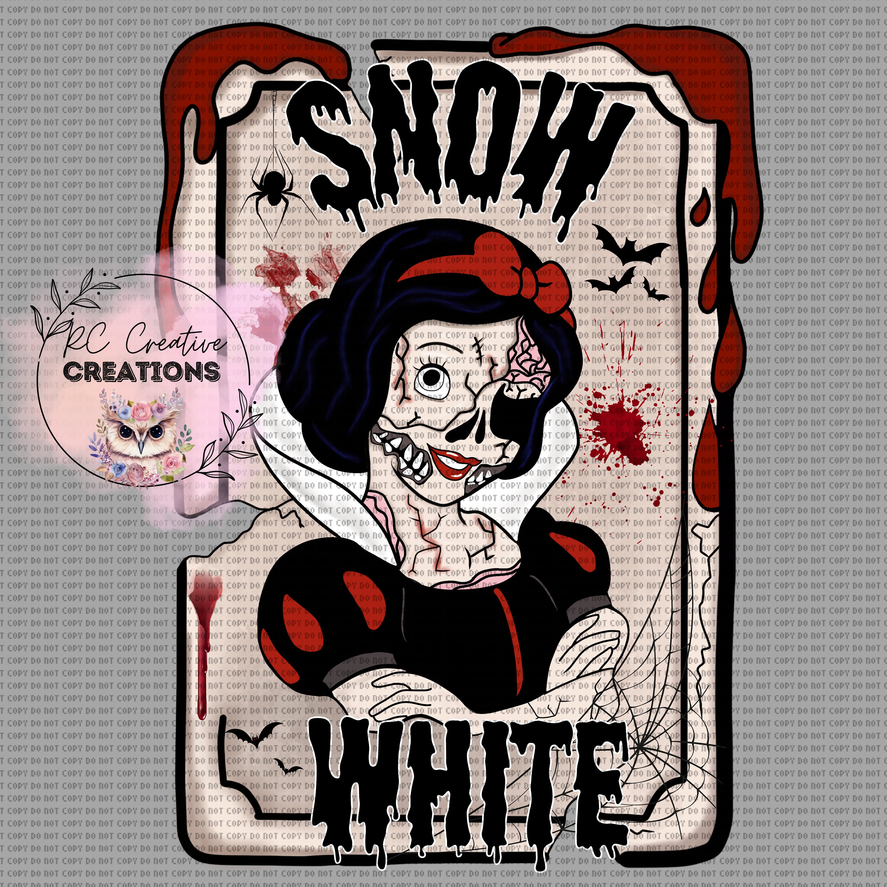 Disney Princess Zombie Tattoos