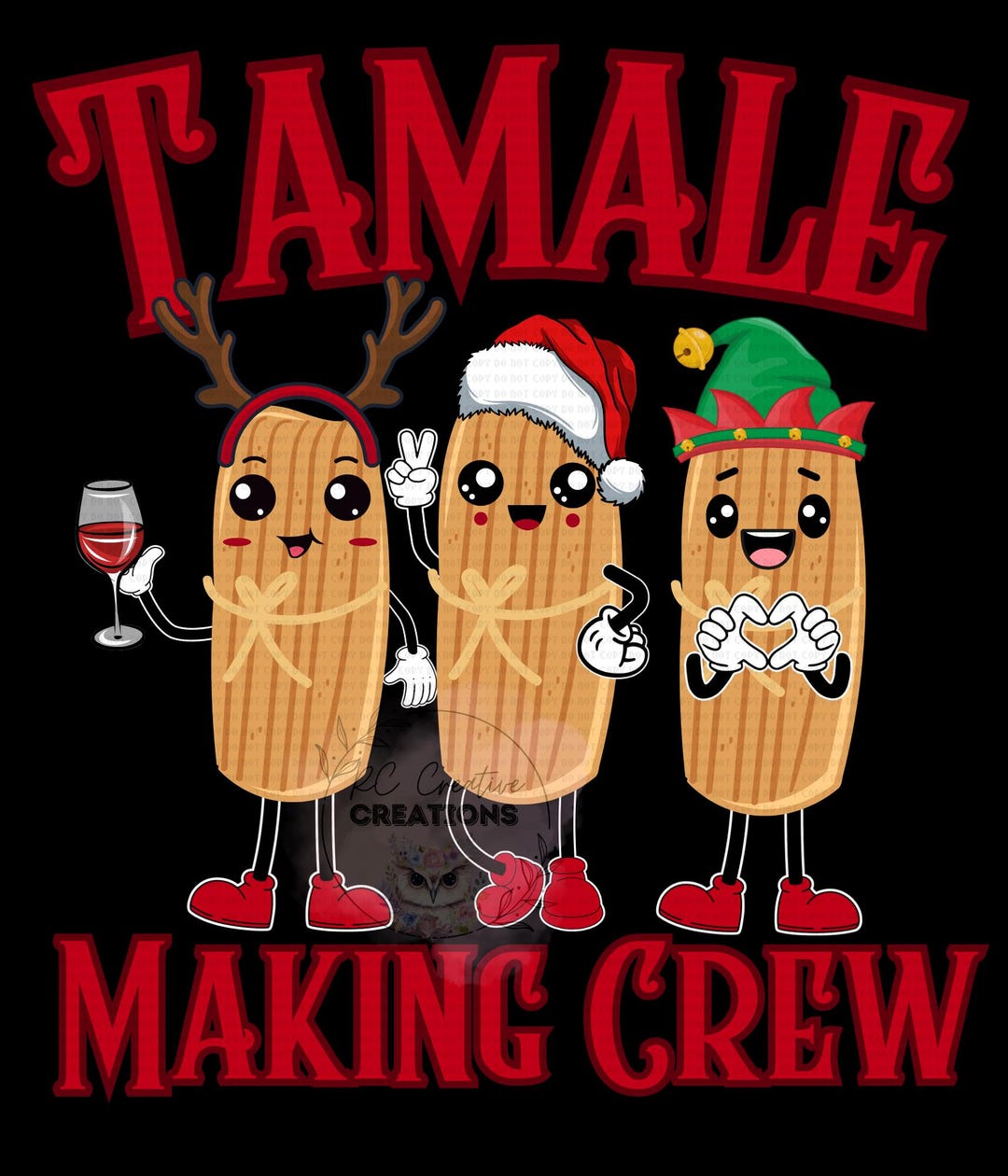 Tamale Making Crew, Tamales, Apron PNG, Christmas PNG, Holiday Season ...