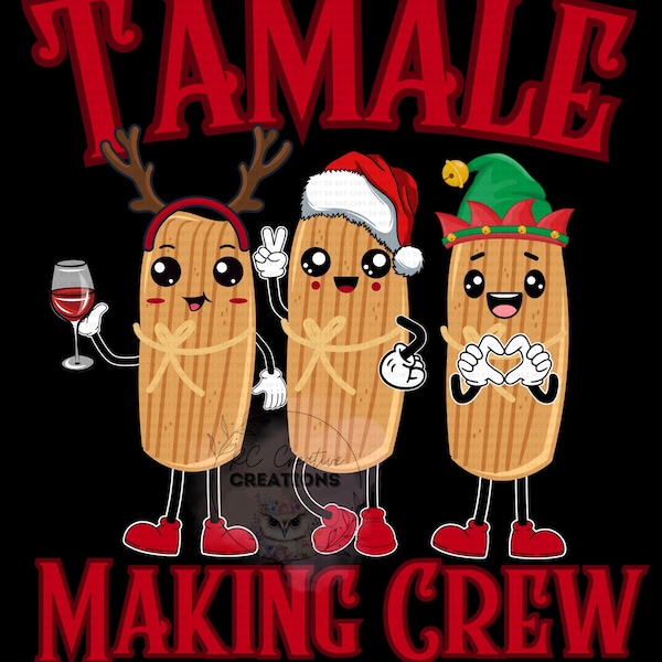 Tamale Making Crew Svg - Etsy