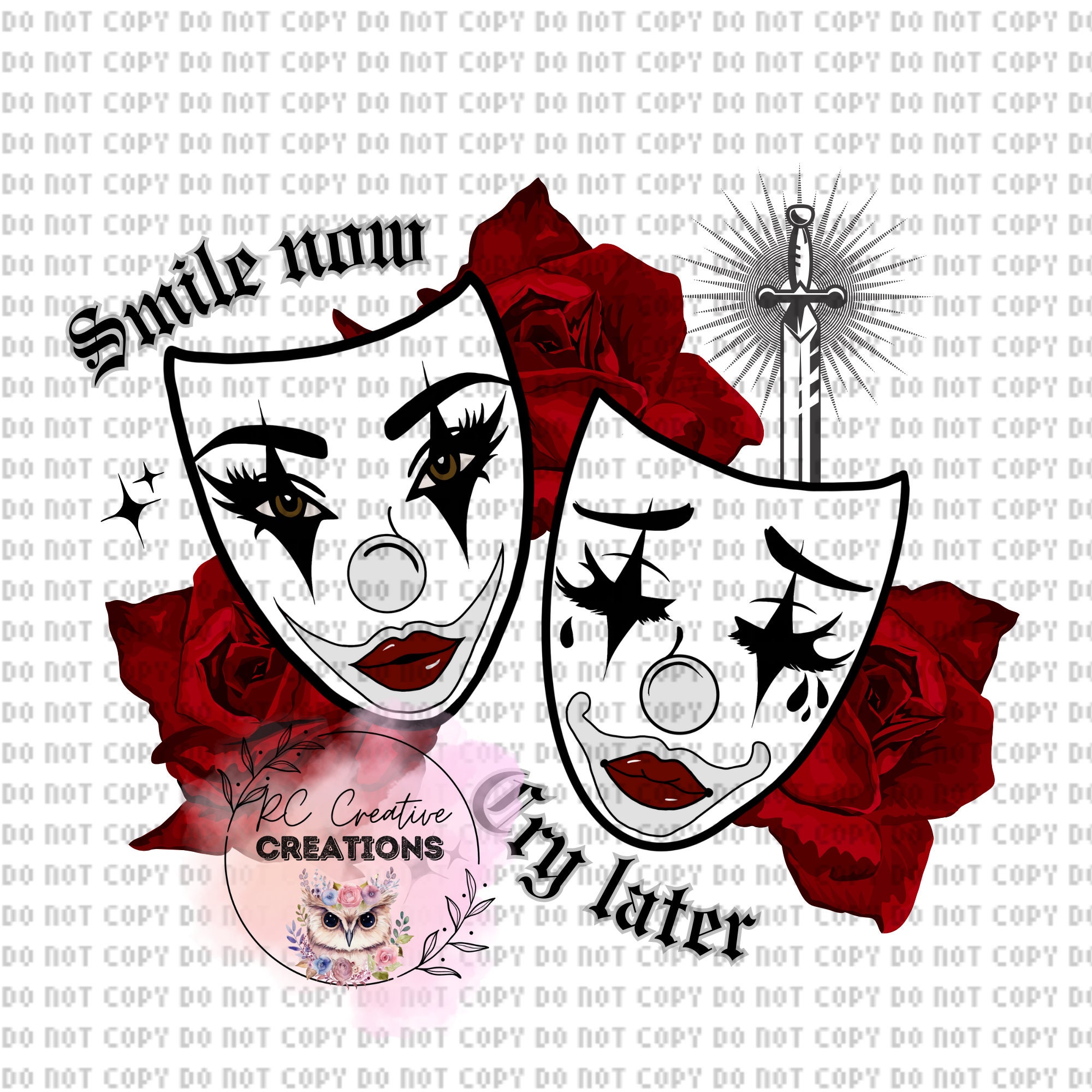 Smile Now Cry Later, Chicano, Chola, Cholo, Roses,bundle PNG, PNG File ...