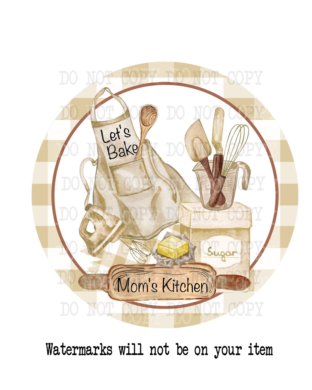 Moms Baking Sign Bakers Sign Tiered Tray Sign Wreath Sign - Etsy