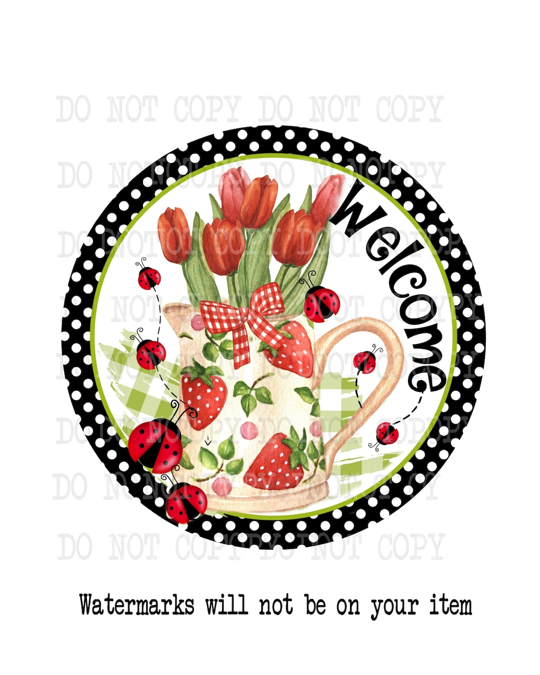 Tulip Welcome Sign Tulip Wreath Sign Welcome Signs Front - Etsy