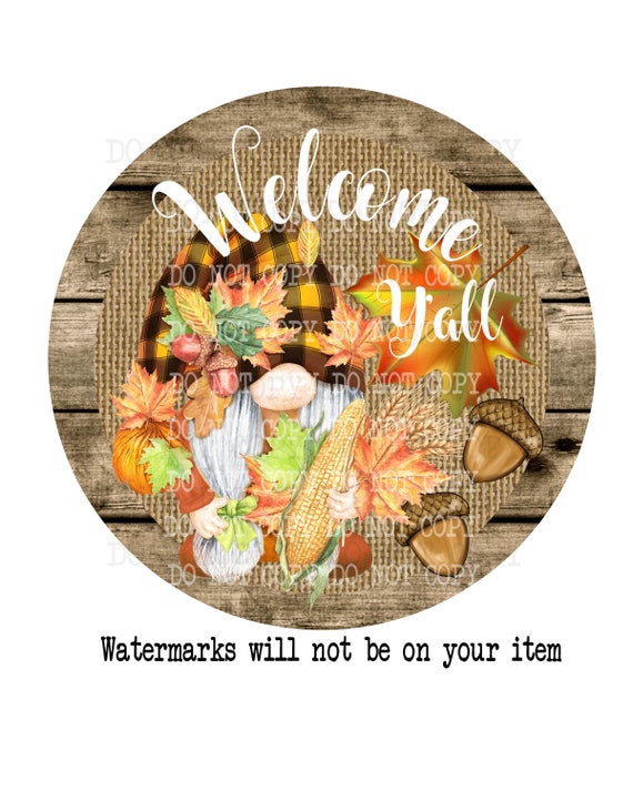 Fall Welcome Sign Fall Gnome Sign Fall Wreath Sign Door - Etsy Singapore