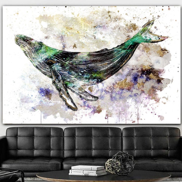 Whale Art - Etsy