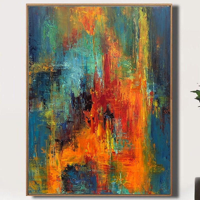Colorful Painting - Etsy
