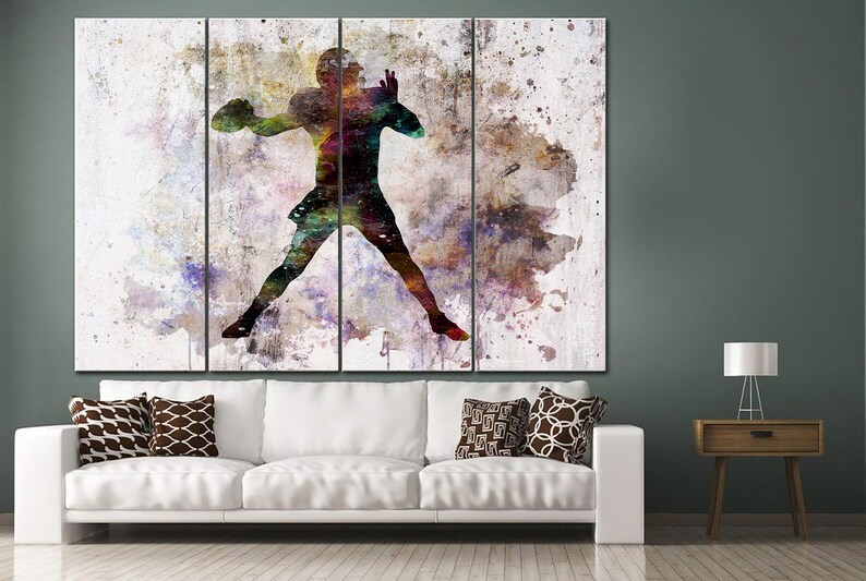 Rugby Player Print Sport Art Abstract Rugby Player With Ball - Etsy